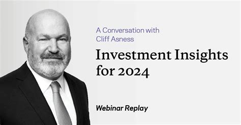 Aqr Capital Management On Linkedin A Conversation With Cliff Asness