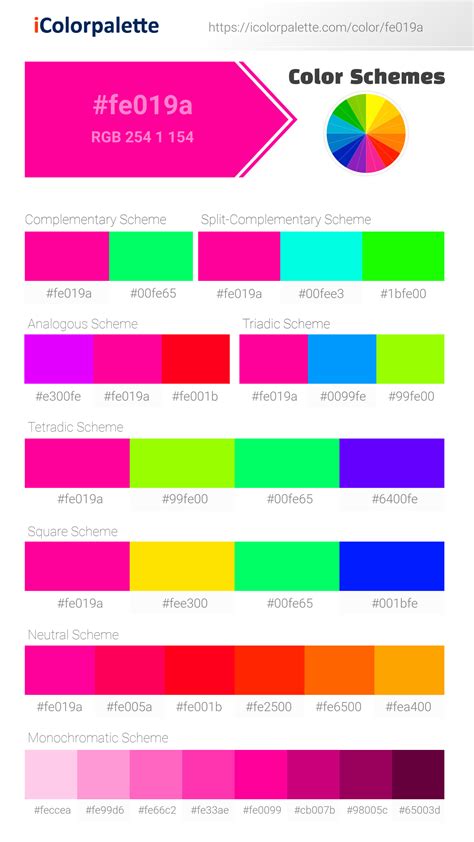 Html Neon Colors