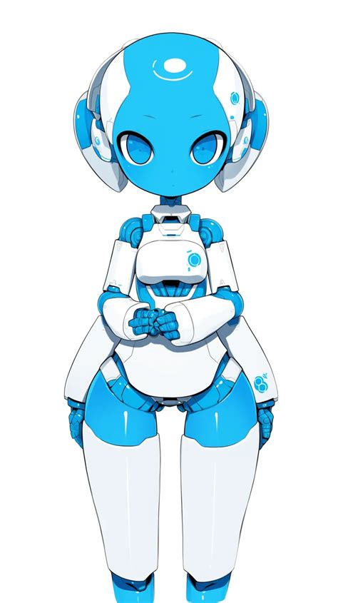 青い天使の微笑み｜イラスト・フリー素材なら「シンテリ」