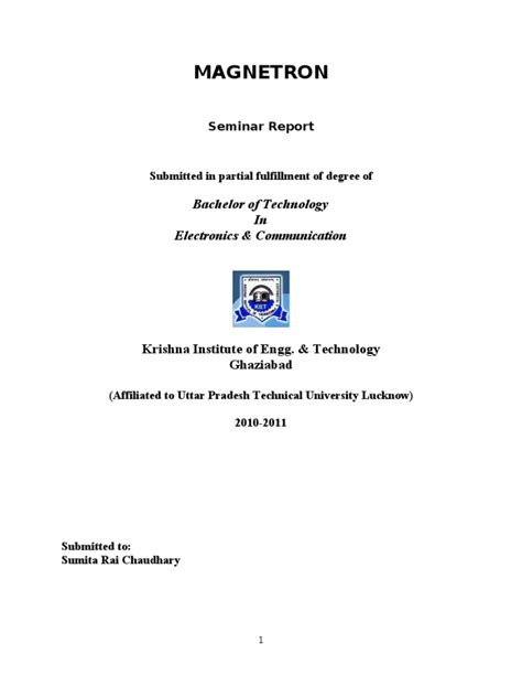 Artificail Neural Network Seminar Report Pdf Artificial Neural