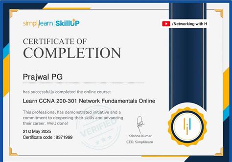Skillup Simplilearn Skillup Simplilearn Ccna Networking Simplilearn Prajwal Pg