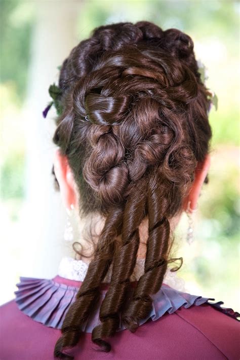 Period Hairstyling Out Of A Portrait