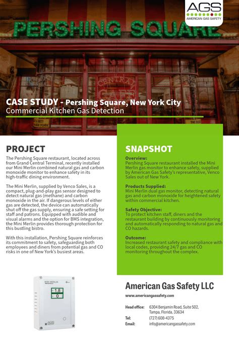 Pershing Square Nyc American Gas Safety