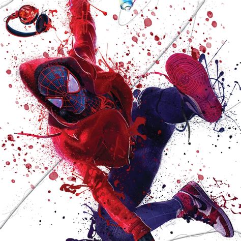 Miles Morales Graffiti Etsy