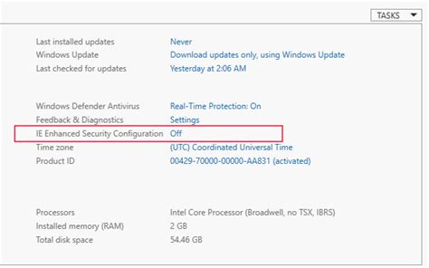 How To Turn Off Internet Explorer Enhanced Security Configuration On Windows Server Vultr Docs