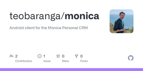 Github Teobarangamonica Android Client For The Monica Personal Crm