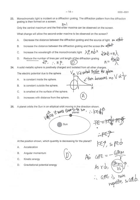 Detailed Solutions For Ib Hl Physics Specimen Paper 1 Detailed Solutions For Ib Hl Physics Specimen Paper 1