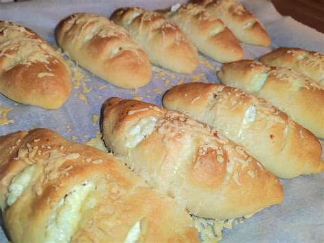 Mini Homemade Cheese Buns Stock Image Image Of Baking 262556397