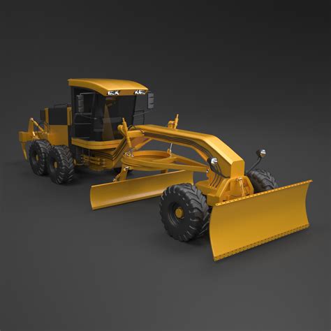 3d Model Motor Grader