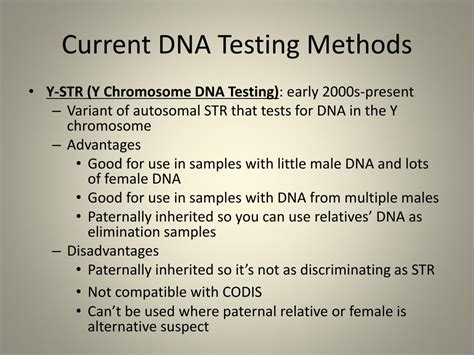Ppt Introduction To Dna Testing Innocence Network Conference 2012