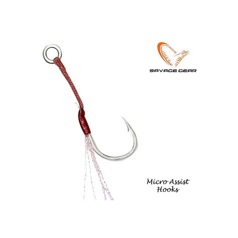 Savage Gear Micro Assist Hooks Size No No 6