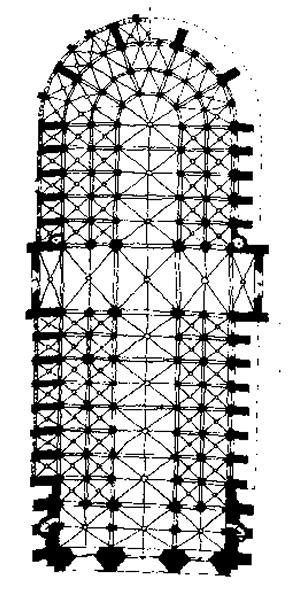 Notre Dame Cathedral Floor Plan