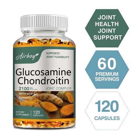 [joint Complex]glucosamine Chondroitin 2100 Milligram 120 Capsules Supports Joint Health