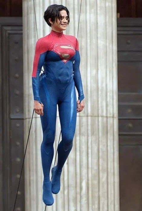 Sasha Calle Supergirl Haircut Wonder Woman Movie Suit Superwoman