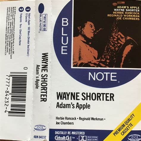 Wayne Shorter Adams Apple Cassette Album 1985 [r15802032] Discogs