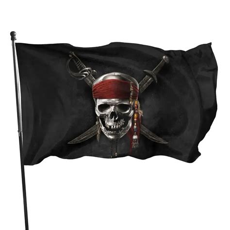 Halloween Pirate Flags Jolly Roger Pirate Flag Skull From
