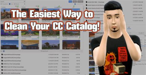 The Easiest And Best Way To Clean Your Cc Catalog — Snootysims
