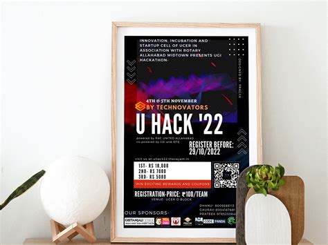 Hackathon Poster By Pragya Srivastava On Dribbble