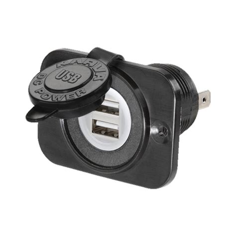 Heavy Duty Dual USB Socket Searano Marine Boat Boating Accessories Sales Perth