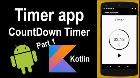 Timer App Countdowntimer Estilo Pomodoro Android Kotlin Tutorial