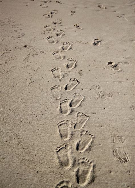 Footprints In The Sand Drawing