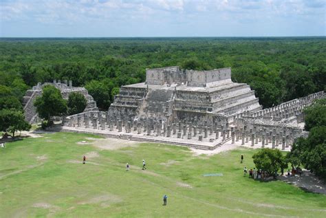 Chichen Itza Na Płw Jukatan Meksyk Miasto Majów Z Iv Wieku