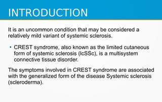 CREST Syndrome PPT