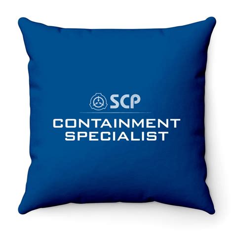 Thaumiel Scp Throw Pillows Scp Foundation Containment Specialist Design