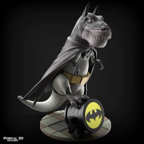 🦖 Batman T Rex・archivo Stl Para ・cults