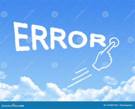 Error Message Cloud Shape Stock Illustration Illustration Of Shape