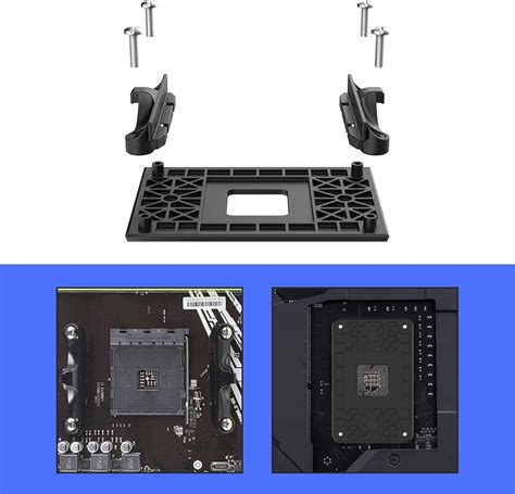 Amd Cpu Fan Bracket Socket Retention Mounting Base For Am4 Motherboard