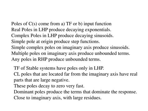 Ppt Chapter 5 Transient And Steady State Response Powerpoint