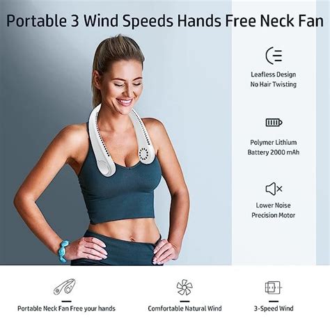 Rechargeable Portable Usb Mini Neck Fan Erocs Bd Ltd