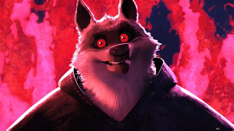 Big Bad Wolf From Puss In Boots The Last Wish Animation Movie 4k
