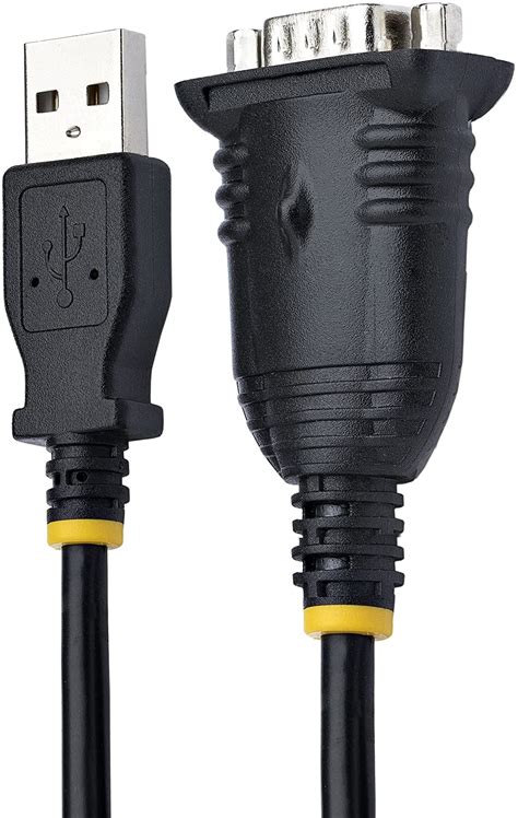 3ft 1m Usb To Serial Cable Db9 Male Rs232 To Usb Conve