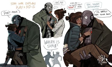 Kay Vess Nd And Bx Series Droid Commando Star Wars And More Drawn By Sara Kinnaly Danbooru