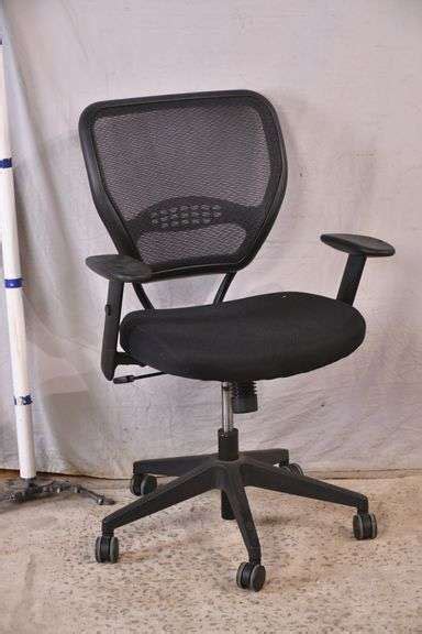 Office Star Products Black Mesh Back Desk Chair 37 2117 Rh Lee