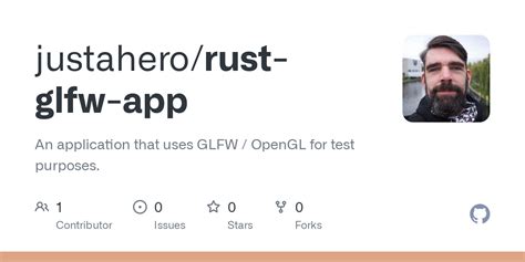 Github Justaherorust Glfw App An Application That Uses Glfw Opengl For Test Purposes