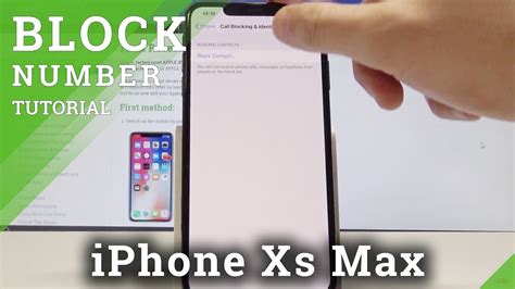 How To Block Number On IPhone Xs Max Block Calls And Messages On IOS YouTube