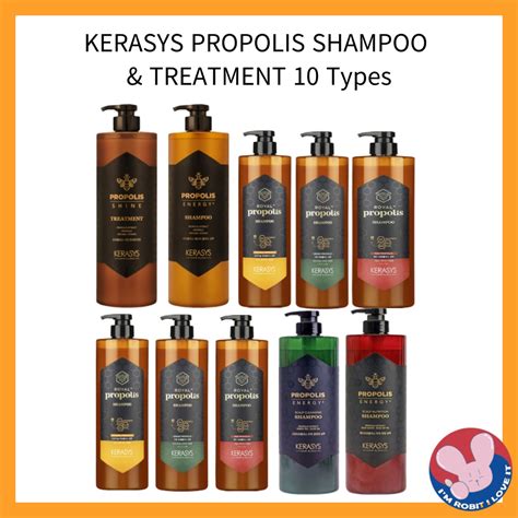 Kerasys Propolis Shampoo And Treatment 10 Types Kerasys Kerasys Shampoo Kerasys Conditioner