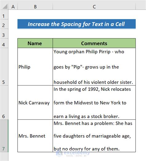 How To Space Out Cells In Excel 2 Methods ExcelDemy