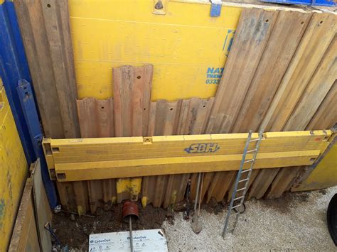 Slide Rail Linear Shoring National Trench Safety Uk