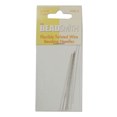Flexible Twisted Wire Beading Needles Friends And Fiberworks