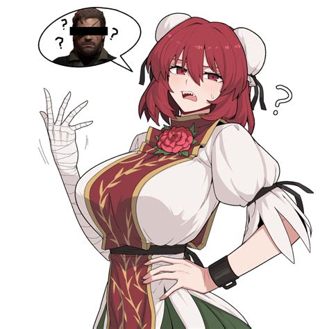 Safebooru Absurdres Bandaged Arm Bandages Bun Cover Censored