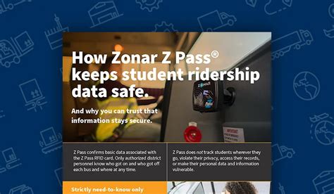 How Zonar Z Pass Keeps Student Ridership Data Safe Zonar