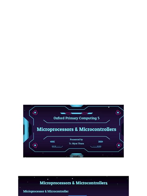 Microprocessors And Microcontrollers Revision Pdf