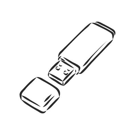 Premium Vector Flash Card Memory Card Vector Sketch