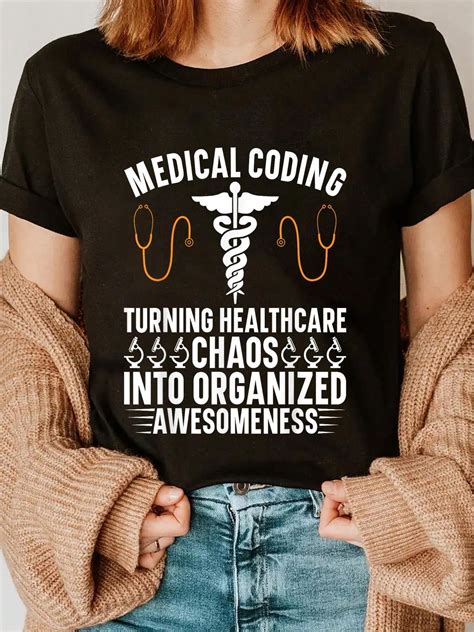100 Cotton Casual Tshirt Medical Coding Specialist Medical Billing