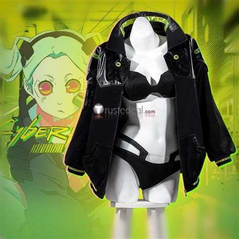 Cyberpunk Edgerunners Rebecca Black Coat Jacket Cosplay Costume