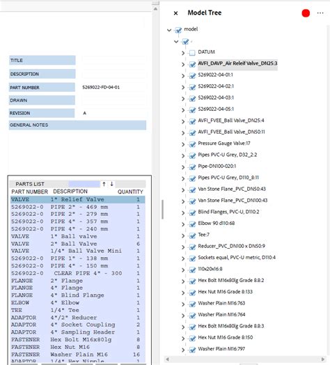 3d pdf part list sorting autodesk community